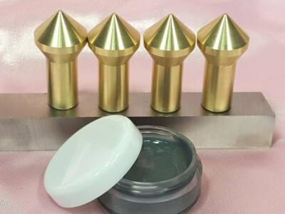 Gunsmith Tools - 4 Brass Muzzle Laps - Rifle Or Pistol Crowning+Lapping ...