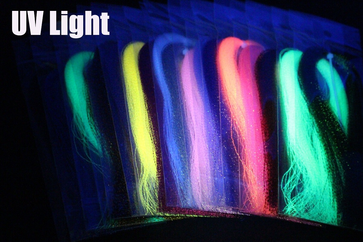 22 Colors Crystal Flash Holographic Tinsel Flashabou Sparkle Fly Tying ...