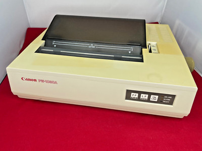 Faulty Canon PW-1080A Dot Matrix Printer for Spares or Repair | eBay UK