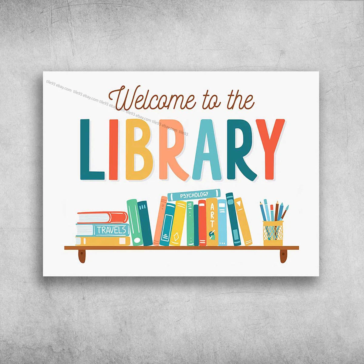 Library Posters And Prints