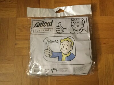 Fallout 4 Set of 2 Car Sun Shades for Side Windows with 4 Sunction Cups ...