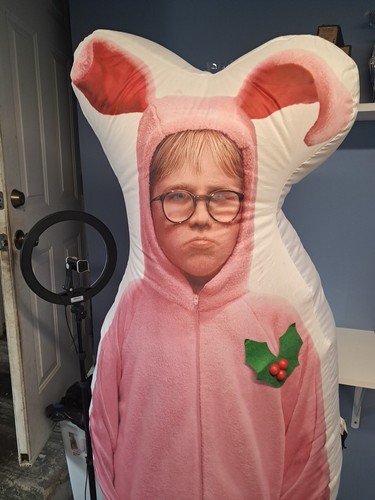 A Christmas Story Ralphie Inflatable 6 Ft Bunny Pajamas Photgenic | eBay