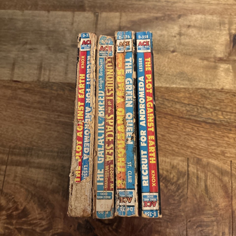 Ace Sci-fi Vintage Paperbacks Four Books | eBay
