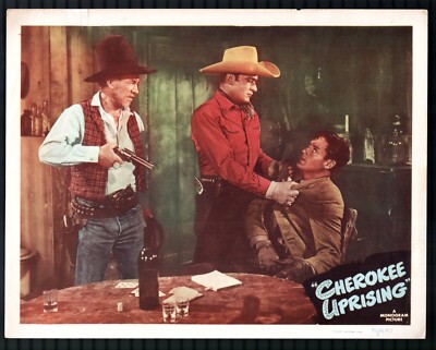 Lobby Card: Cherokee Uprising 11"x14" Lobby Card Whip Wilson Andy Clyde ...