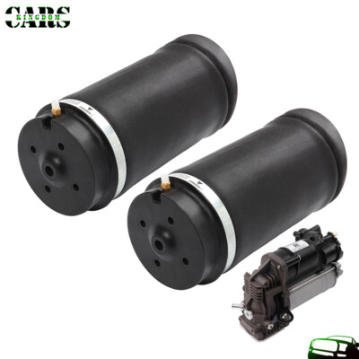 3* Rear Air Suspension Air Spring & Compressor For Mercedes W251 R350 ...