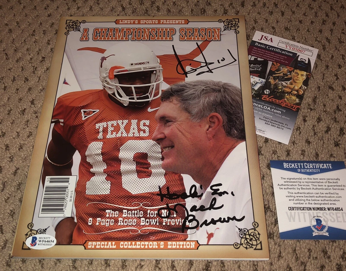 Mack Brown Texas Football