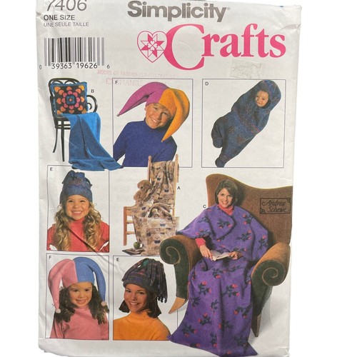 Simplicity Sewing Pattern 7406 Fleece Bag Tote Pillow Bunting | eBay