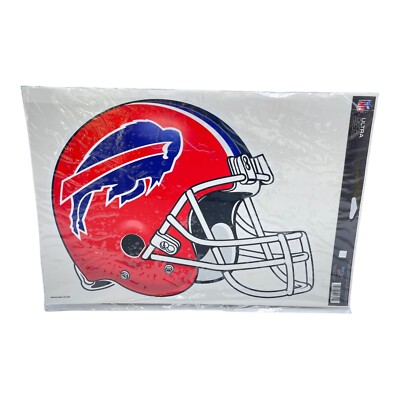 BUFFALO BILLS HELMET MULTI-USE DECAL 11"X17" SHEET FOR WINDOWS NFL ...