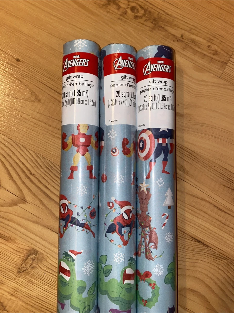 Avengers Gift Wrapping Paper