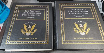 The Complete U.S. Presidential Coin Collection Volume 1 & 2 PCS Stamps ...