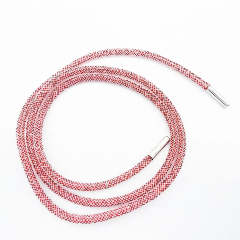 2pcs Rhinestone Shoe Laces Hoodie String Mesh Rope Replacement ...