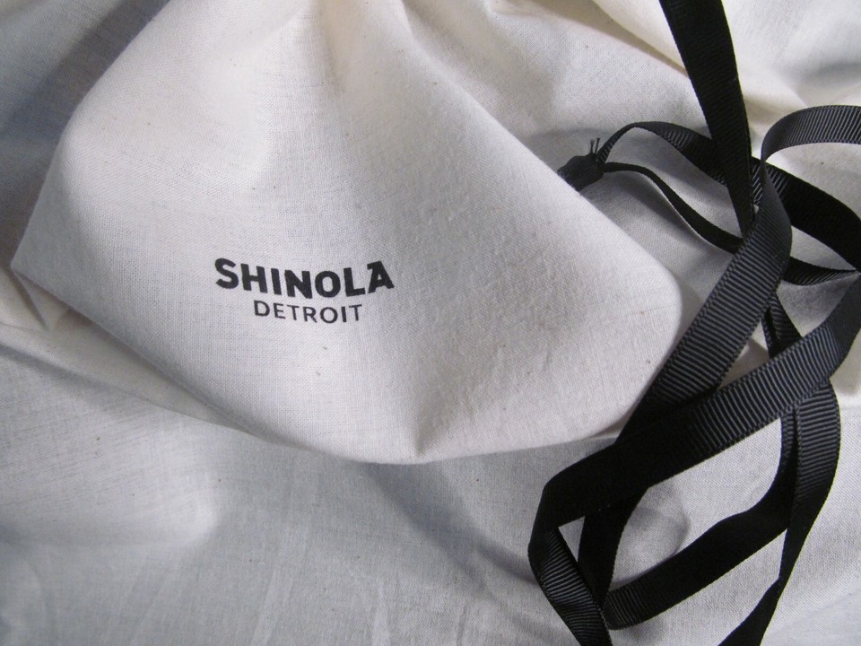 Shinola Detroit USA Canfield Black Embossed Leather, 15" Laptop ...