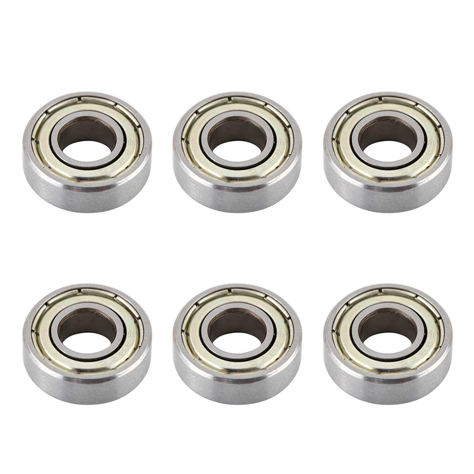 10 Pcs Heat Resistant Bearing Steel Ature 698ZZ Ball Bearings 8x19x6mm ...