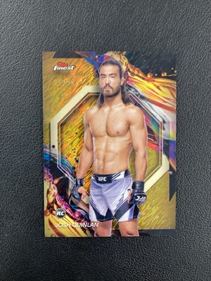 2024 Topps Finest UFC #120 Josh Quinlan Gold Shimmer Refractors /39 | eBay