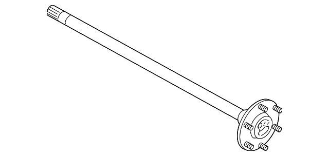 Genuine Nissan Axle Shafts 38163EB00A | eBay