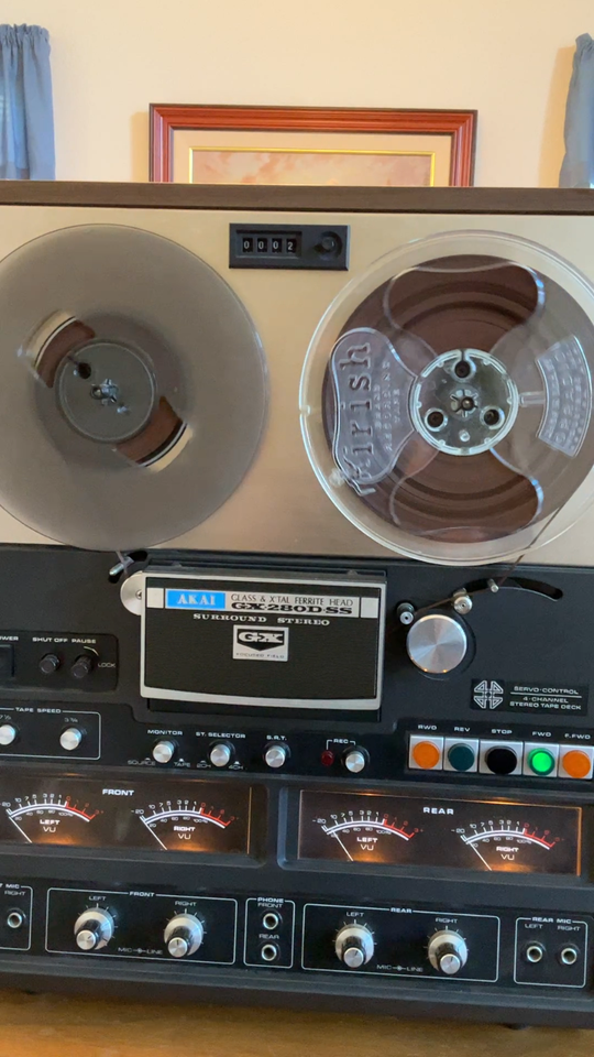 AKAI GX-289D-SS Vintage Reel to Reel Tape Deck See Video Read ...