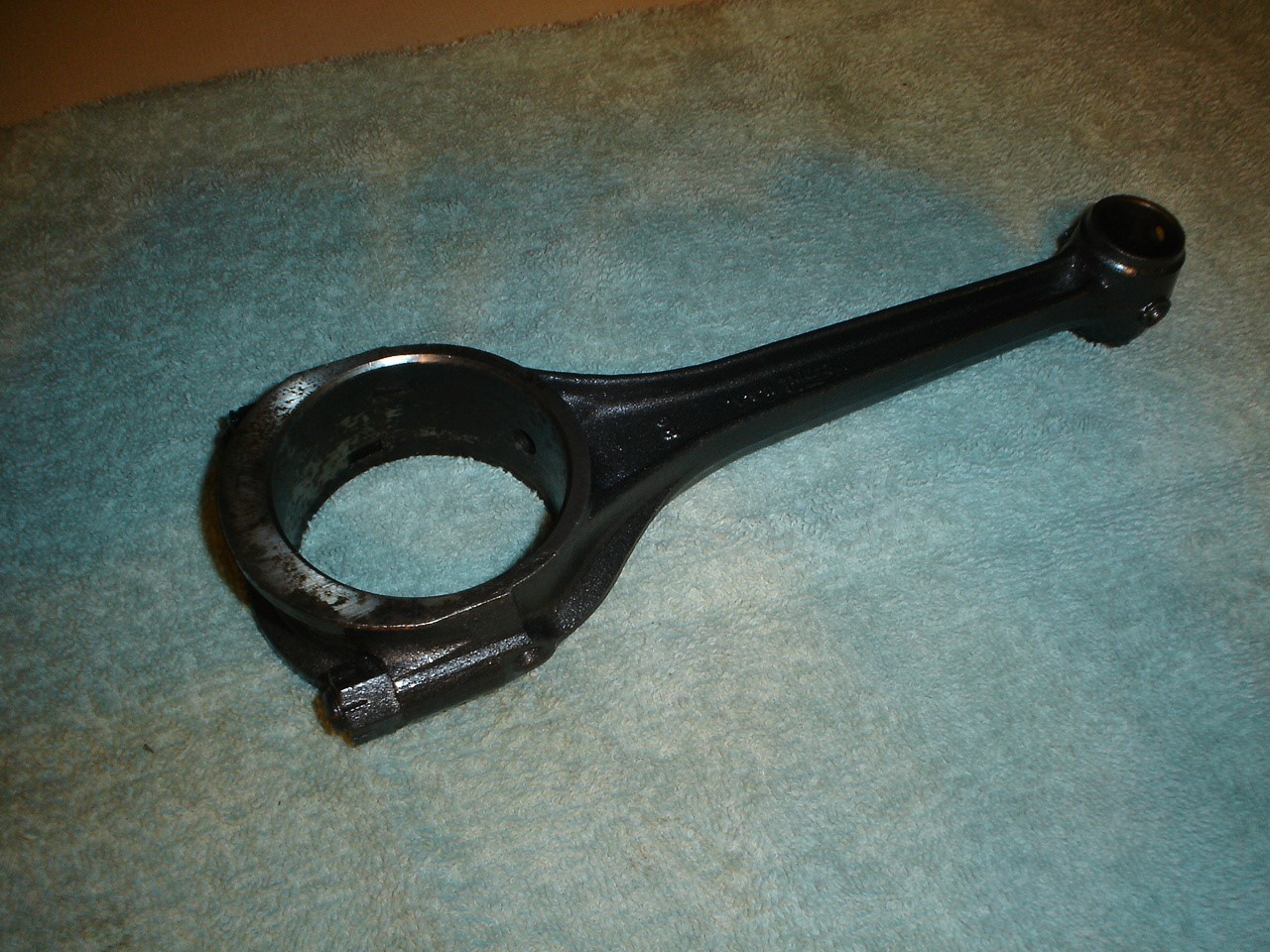 1941-47 Ford Flat Head 6 Cyl Factory Rebuilt Ford piston Rod 1-2 GA ...