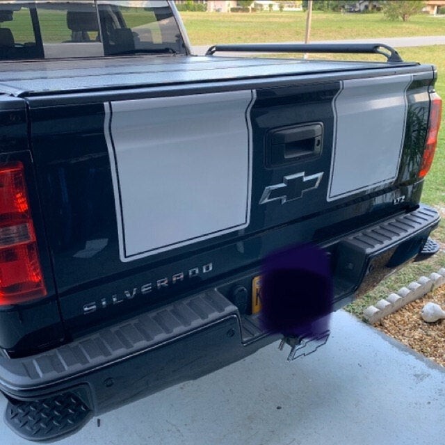 Tail Gate Stripe Ford F150, Ram 1500, Nissan Frontier, Silverado ...