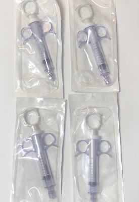 Lot Of 4 Angio & PTCA Precise Control Syringes 2 Of Each 10mL And 12ml ...