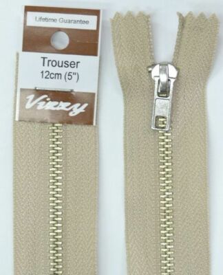 Vizzy Trouser Zip 12cm NATURAL, A Quality Brand Name Zipper | eBay ...