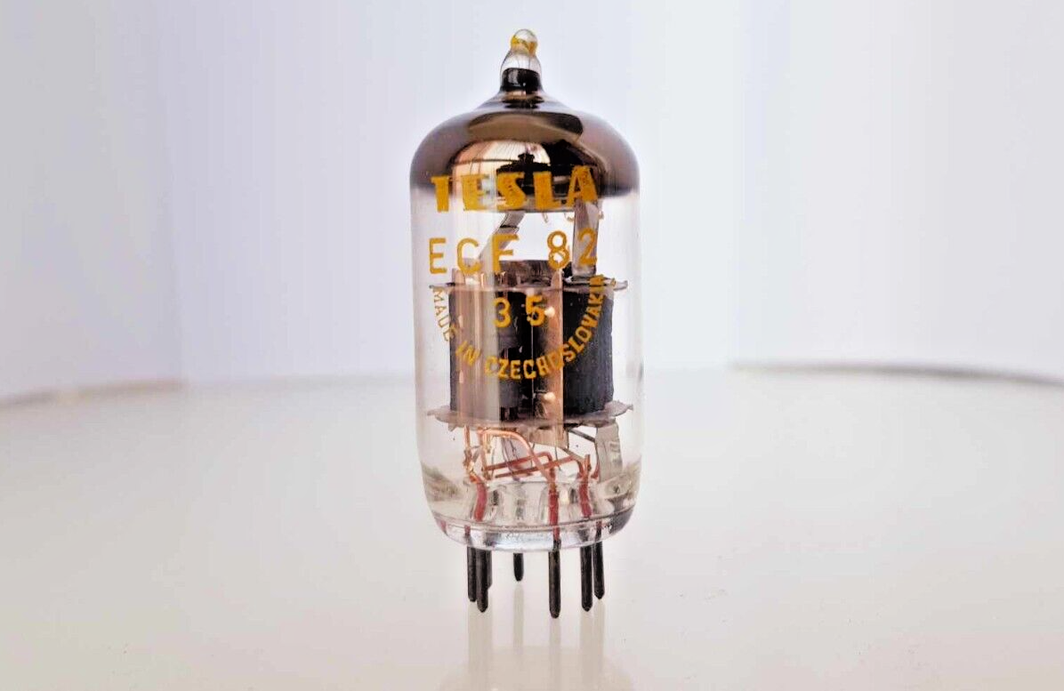 1 x TESTED* ECF82 TESLA Triode-Pentode TUBE 6U8 1973y NEW | eBay