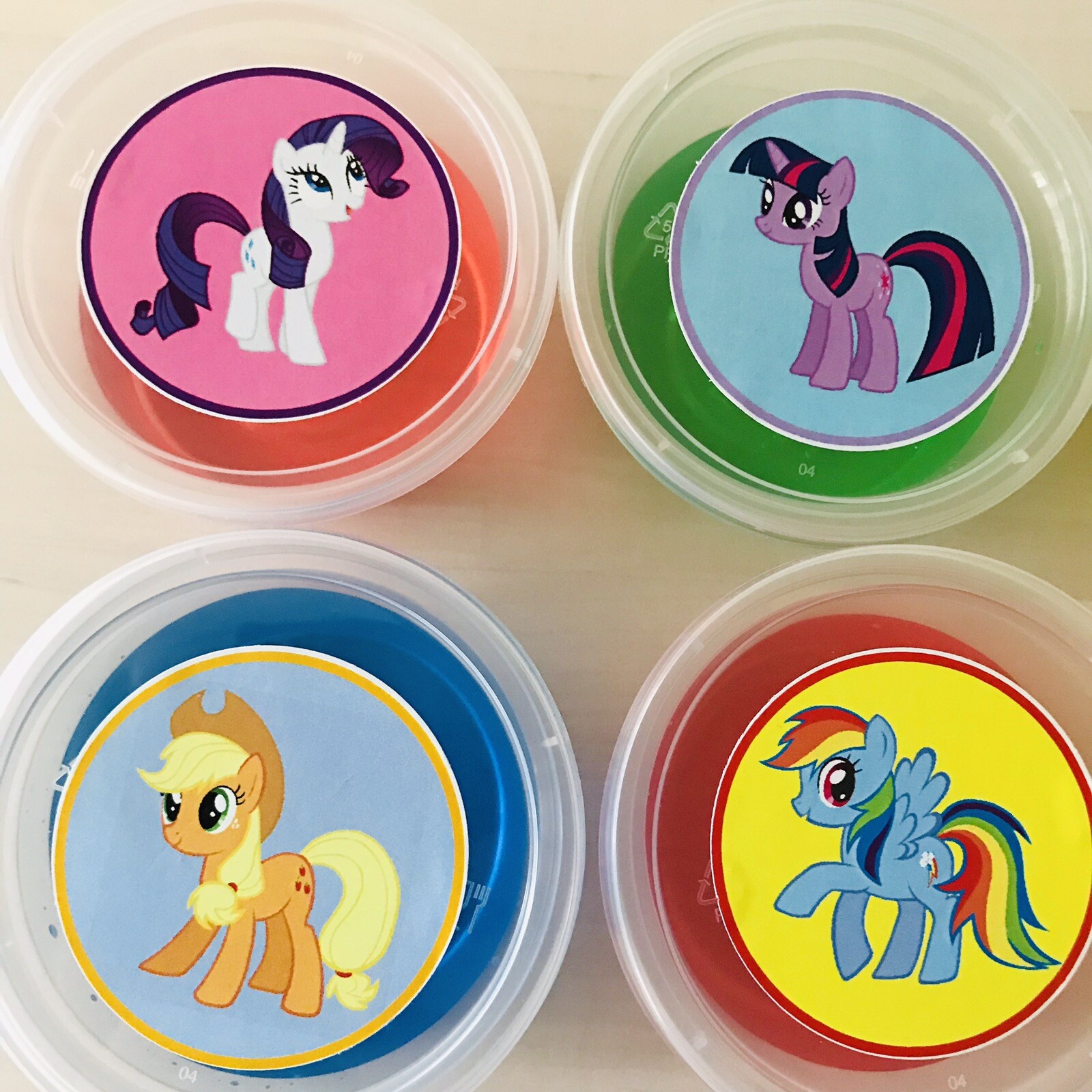 1 x My Little Pony Jelly Cup (Empty). Party Supplies Lolly Loot Bags ...