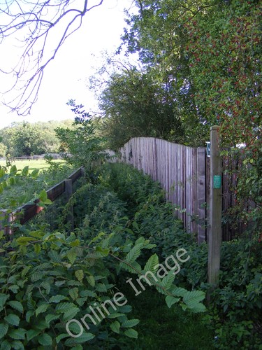 Photo 12x8 Footpath to Parham & Easton Easton/TM2858 Off Framlingham ...