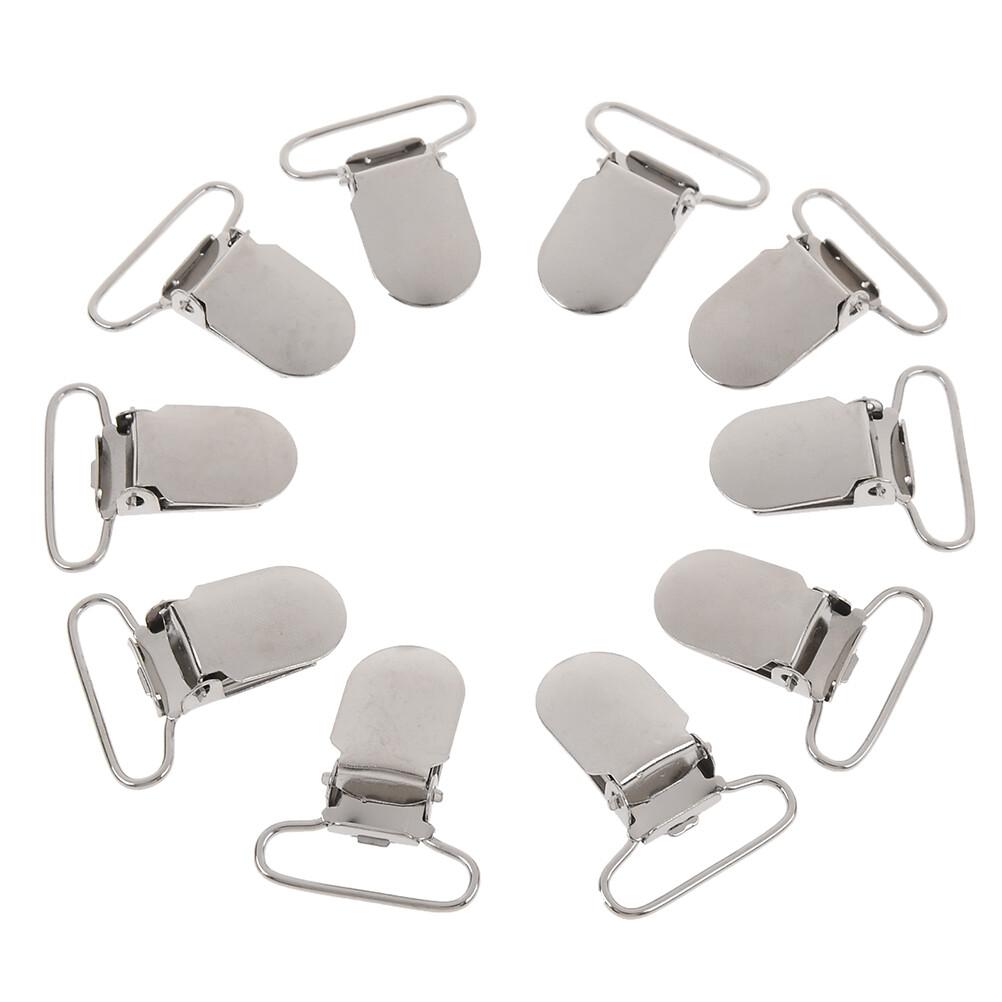 10pcs t type pacifier suspender holder buckle dummy soother clips ...