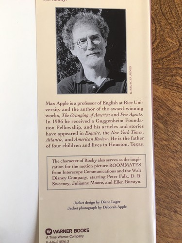 Roommates : My Grandfather's Story by Max Apple (1994, Hardcover) for ...