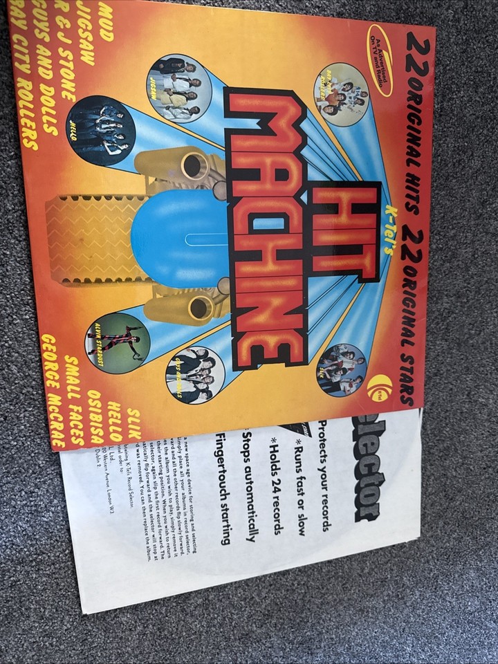 Hit Machine - Various Artists 22 Original Hits - 12” Vinyl LP Album ...