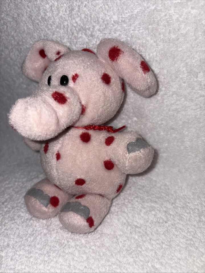 Stuffins RARE Pink Spotted Elephant 7" Plush CVS 1998 Island Of Misfit ...