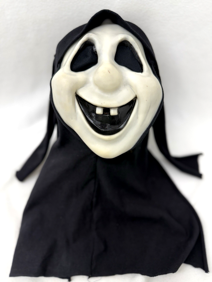 VTG 90s Fun World DIV Fantastic Faces Scream Mask Goofy Ghost Face ...