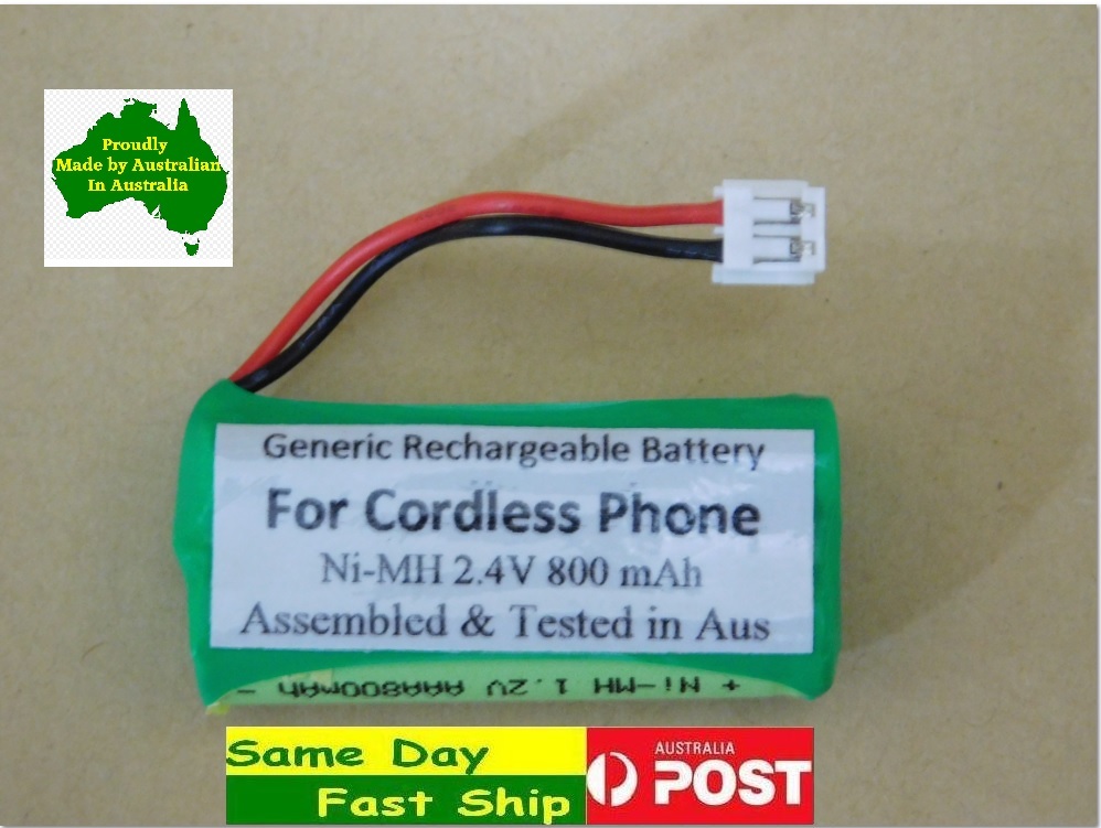 Generic 2.4V Ni-MH replacement battery for Uniden Elite 9005 9035 9135 ...