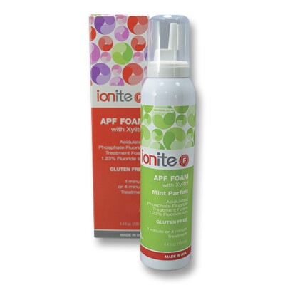 Dharma Research 56-00102 Ionite-F 1.23% APF Dental Foam Mint Parfait ...