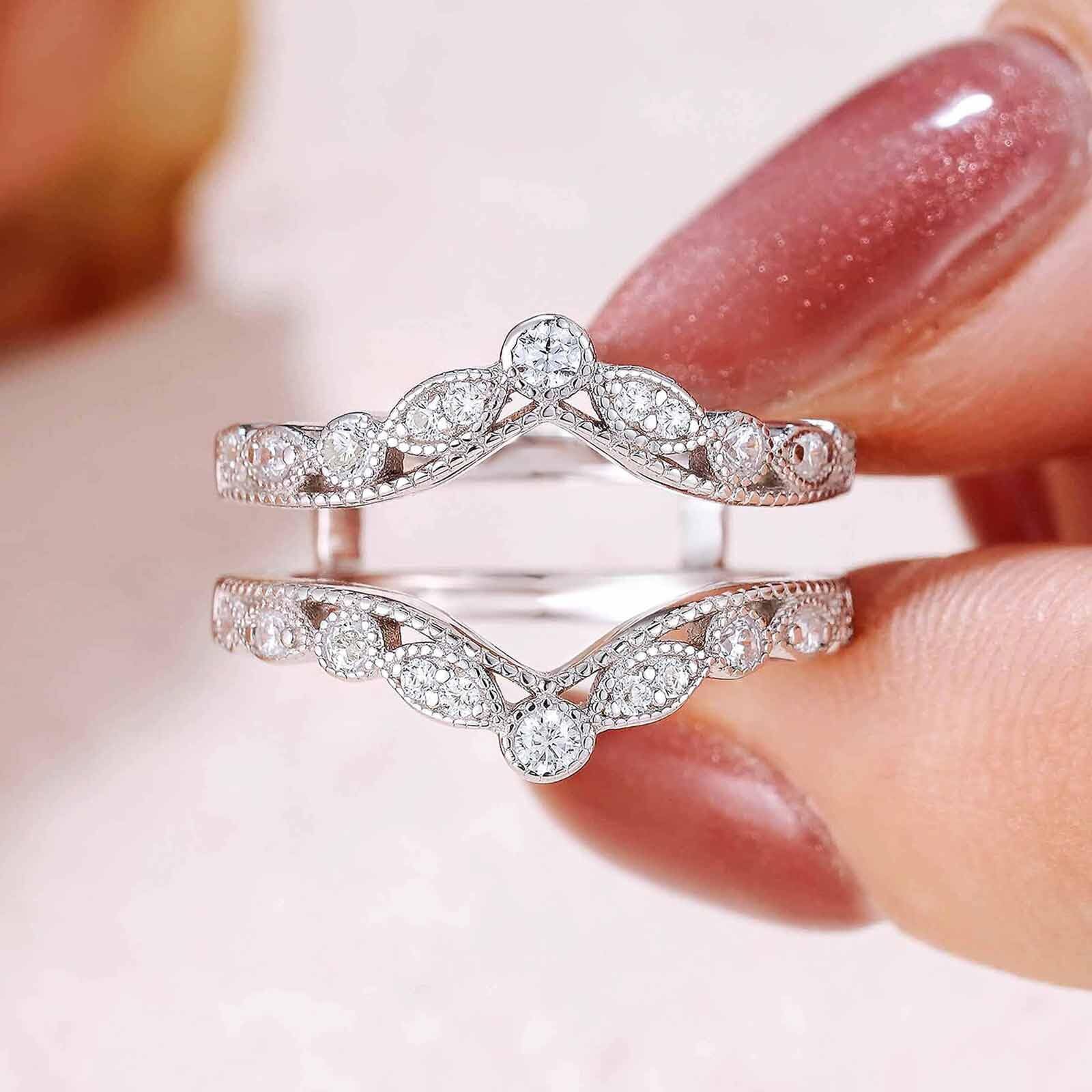 Ring Guards for Engagement Ring Wedding Band Insert Promise Ring ...