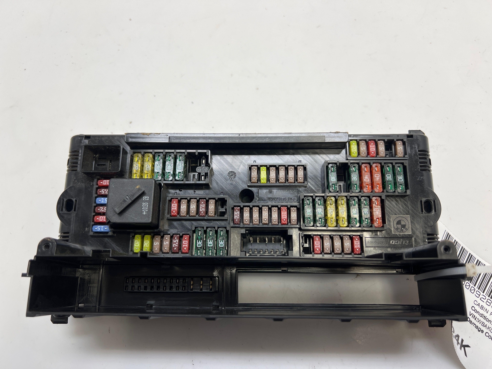 09 - 15 BMW 7-Series F01 F02 Power Distribution Fuse Box Panel OEM ...