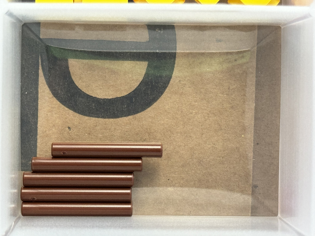 LEGO Parts - Reddish Brown Bar 3L (Bar Arrow) - No 87994 - QTY 5 | eBay
