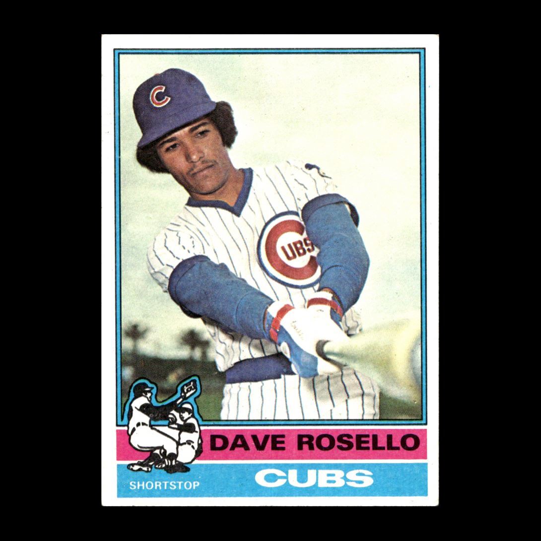 Dave Rosello 1976 Topps Chicago Cubs #546 GM R304 | eBay