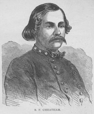 Major General Benjamin Franklin Cheatham 1865 CIVIL WAR PHOTO | eBay ...