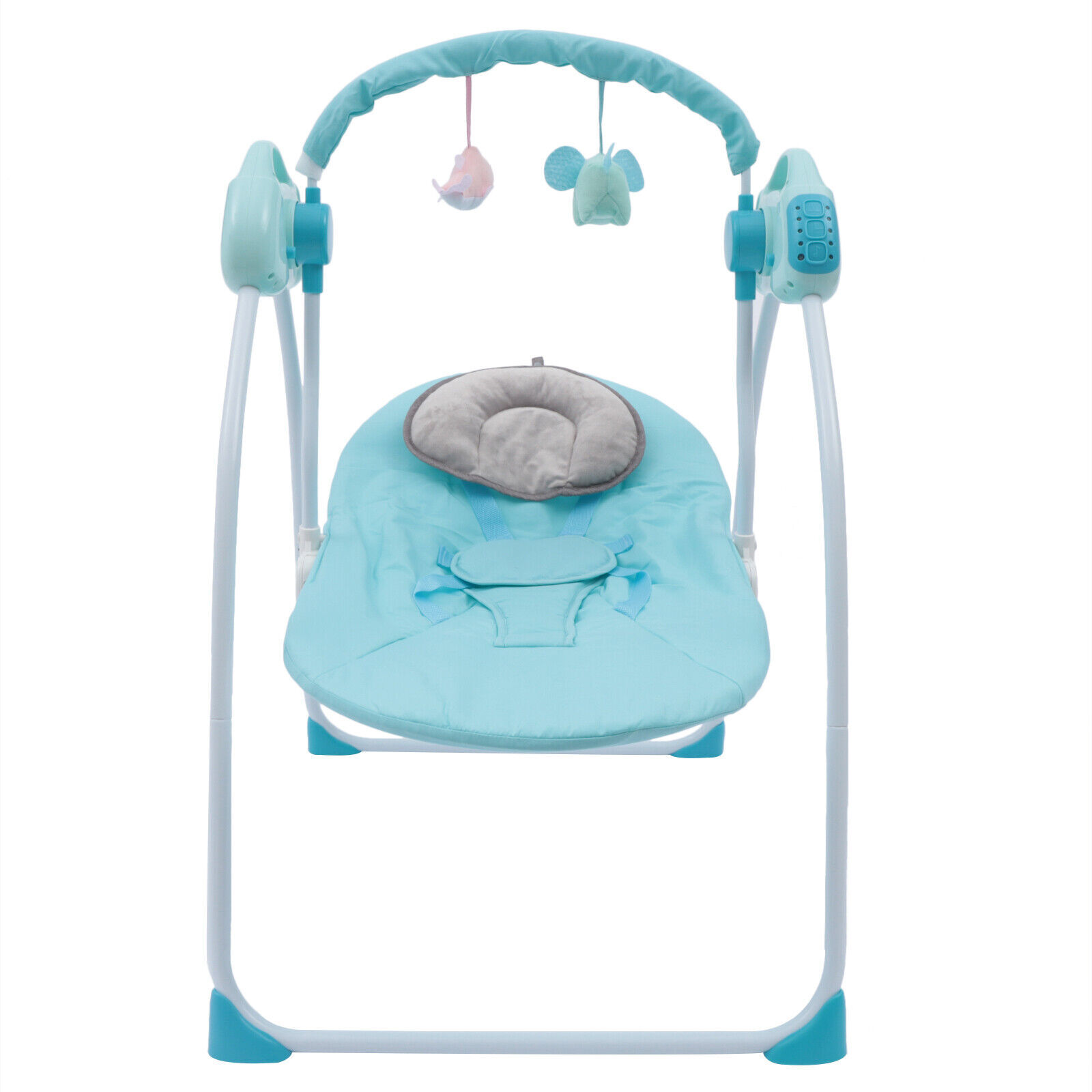 Electric Rocker Baby Swing Infant Portable Cradle Bouncer Seat Music ...
