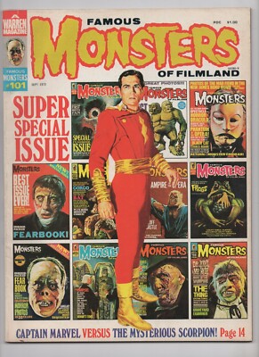 Famous Monsters #101 4.5 (OW/W) VG+ Captain Marvel Warren Publishing ...