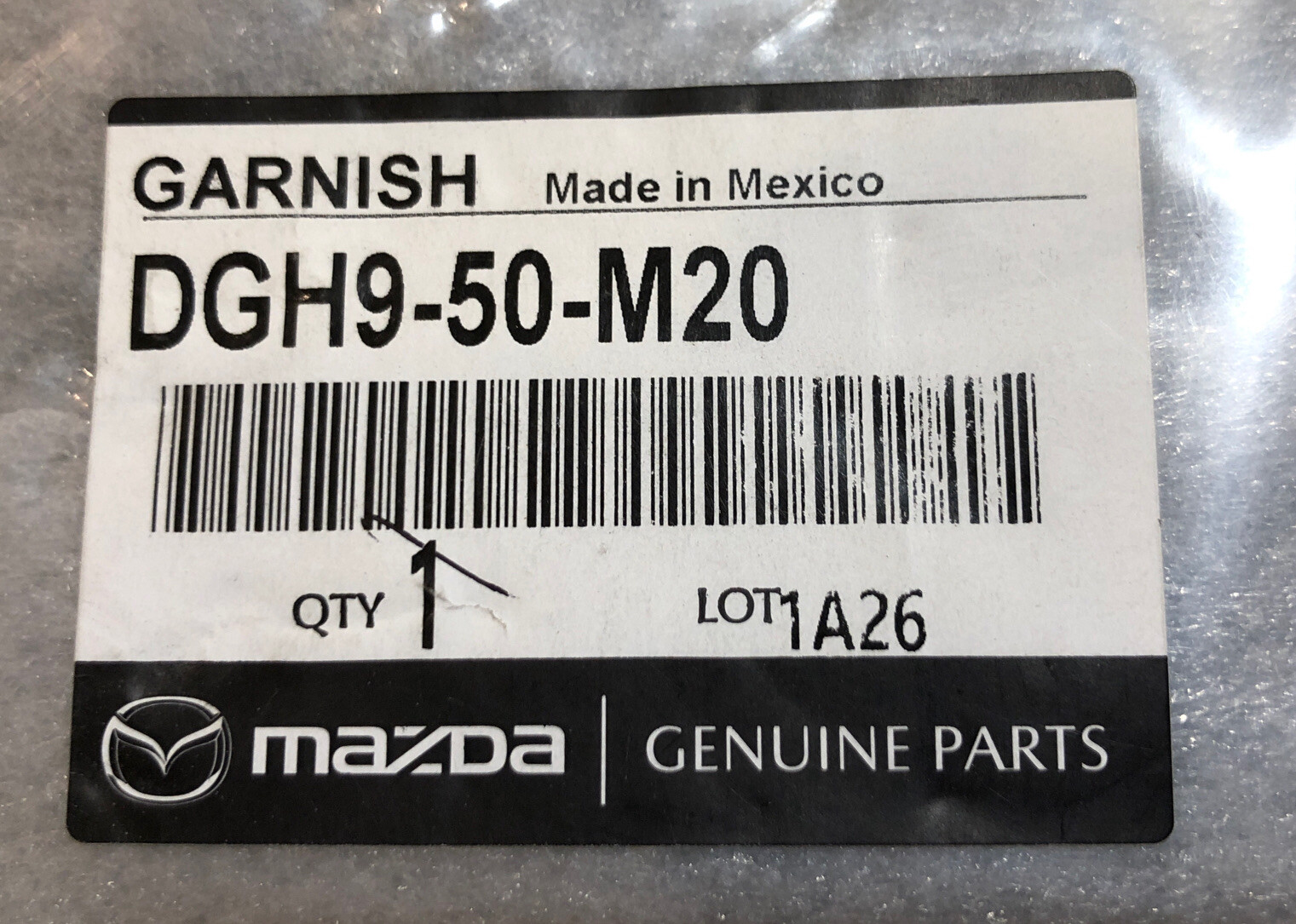 2020-2021 MAZDA CX-30 Genuine OEM GARNISH(L),FRONT DOOR DGH9-50-M20-NEW ...