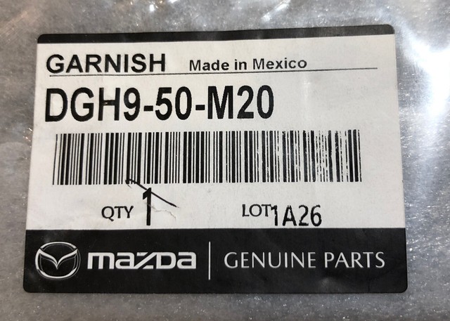 Genuine Mazda Applique DGH9-50-M20 for sale online | eBay
