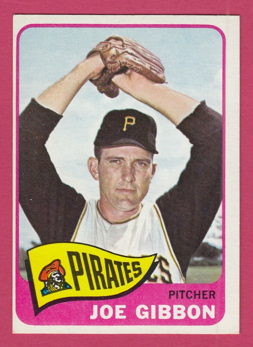 1965 Topps # 54 Joe Gibbon - Pittsburgh Pirates -- Box 722-348 | eBay