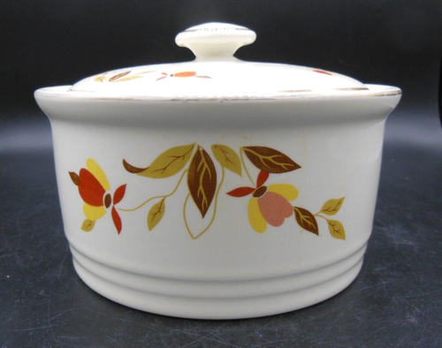 Hall's Superior Quality Dinnerware Autumn Leaf Jewel Tea - Sm Casserole ...