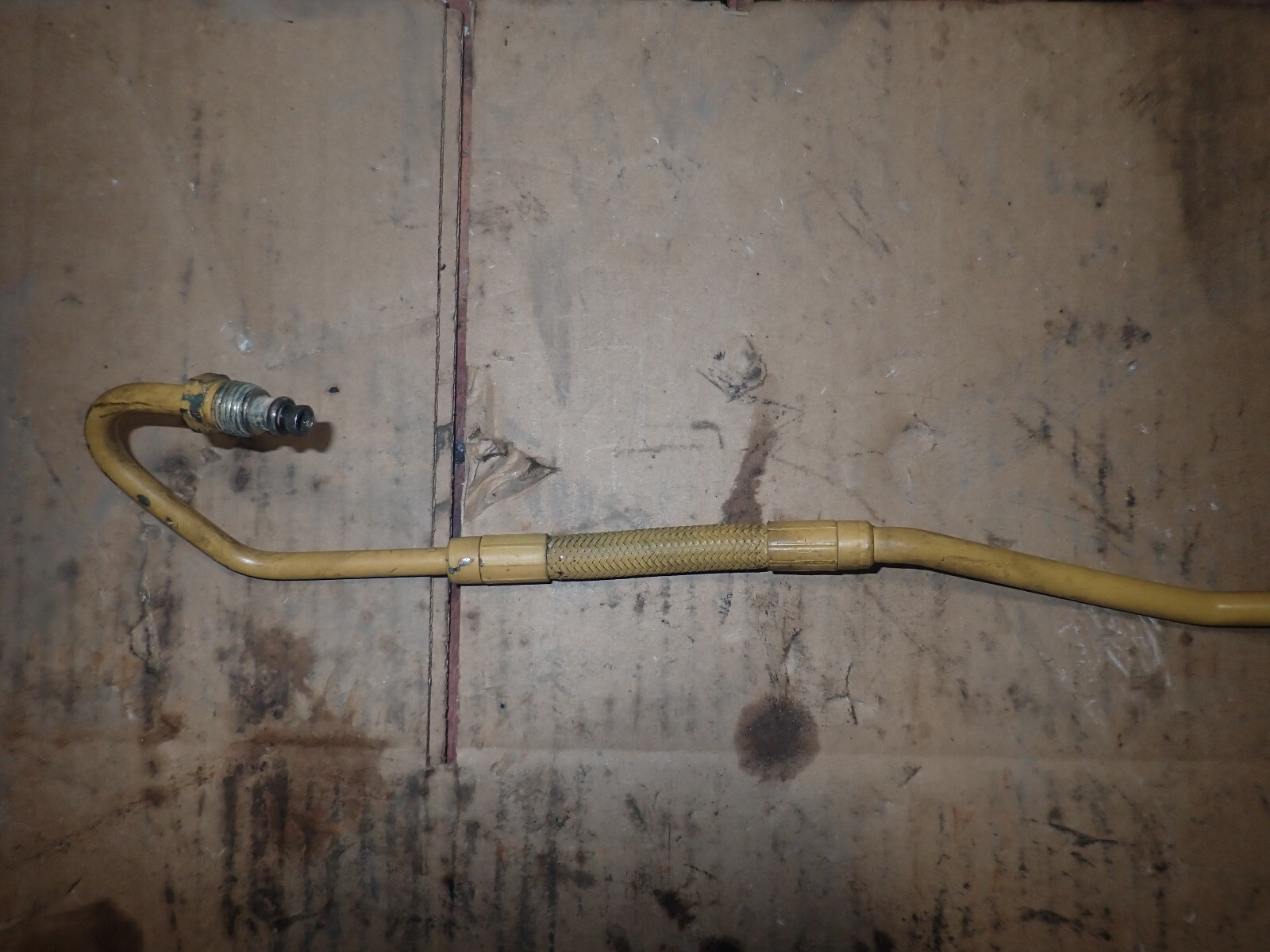 Caterpillar CAT C7.1 Diesel Engine Turbo Oil Feed Line 450-8002 Grader ...