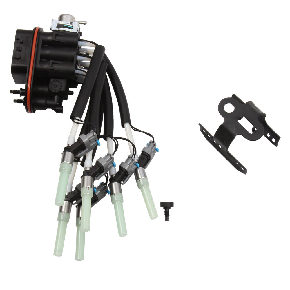 Central Fuel Spider Injector w/ Bracket for Chevoret GMC Isuzu 4.3L V6 ...