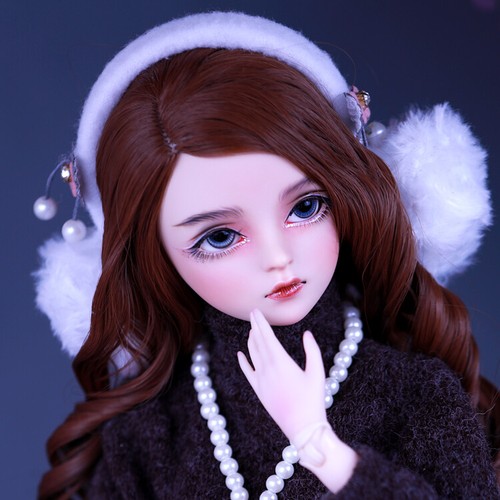 24" New 1/3 Handmade PVC BJD SD Ball Joint Doll Women Girl Gift Toy Ada ...