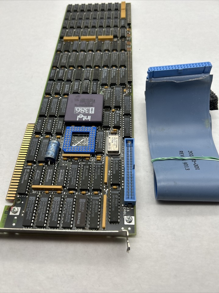 Intel Inboard 386/PC Board w/ 1MB ram 386DX 16mhz for ISA PC XT ...