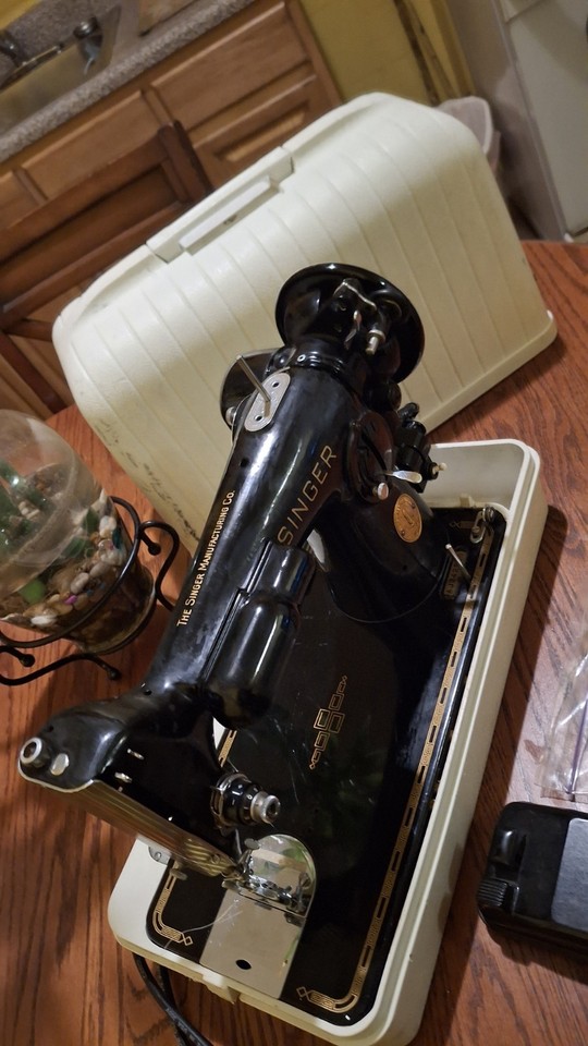 Singer Sewing Machine 1950s Vintage AJ342568 | eBay